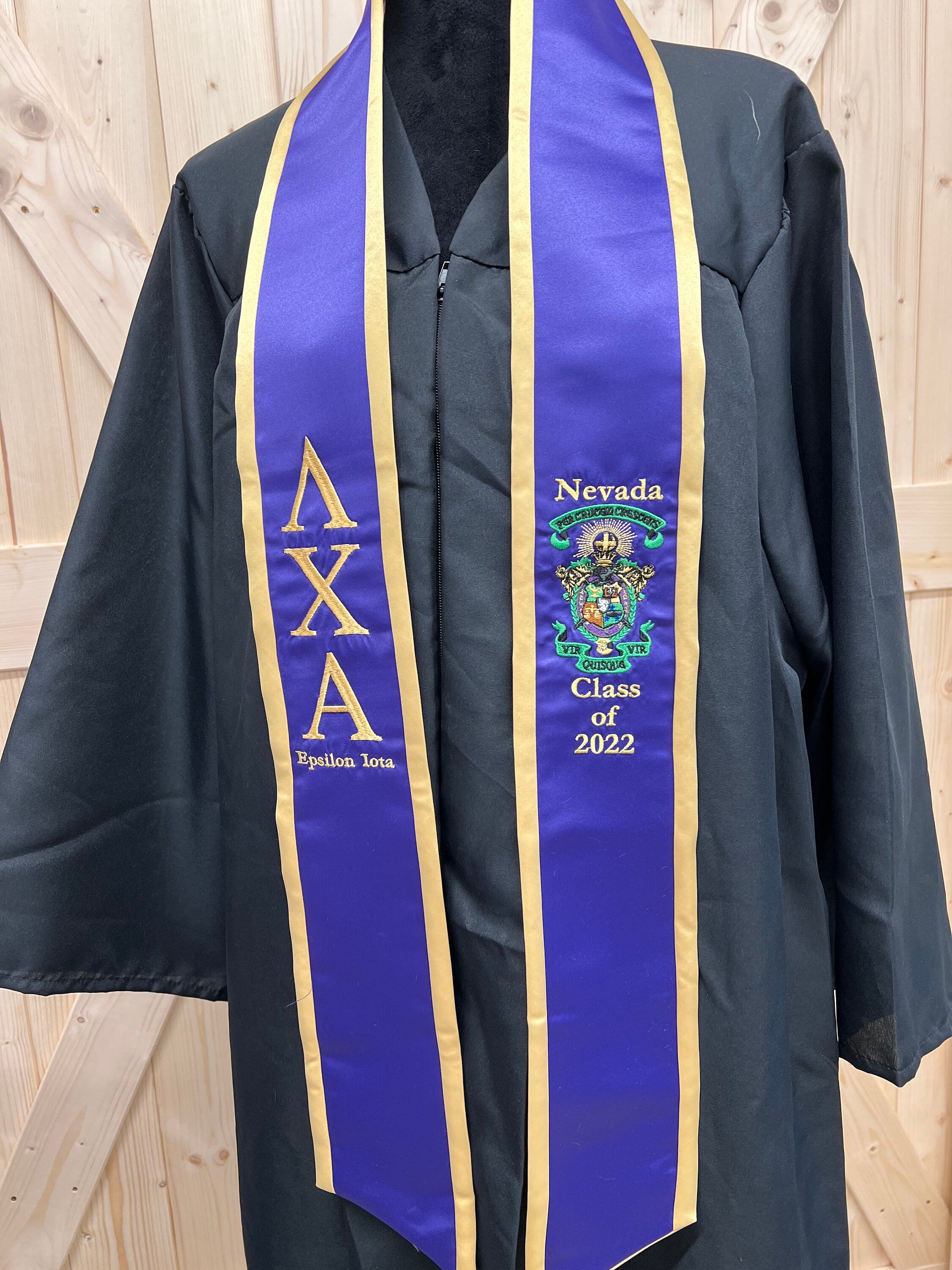 Lambda Chi Alpha Graduation Stoles – Threaded Expressions, Inc